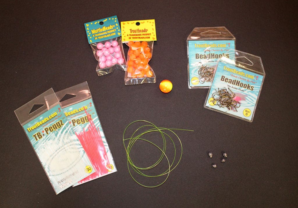 How to tie on a Troutbeads fishing bead - TroutBeads